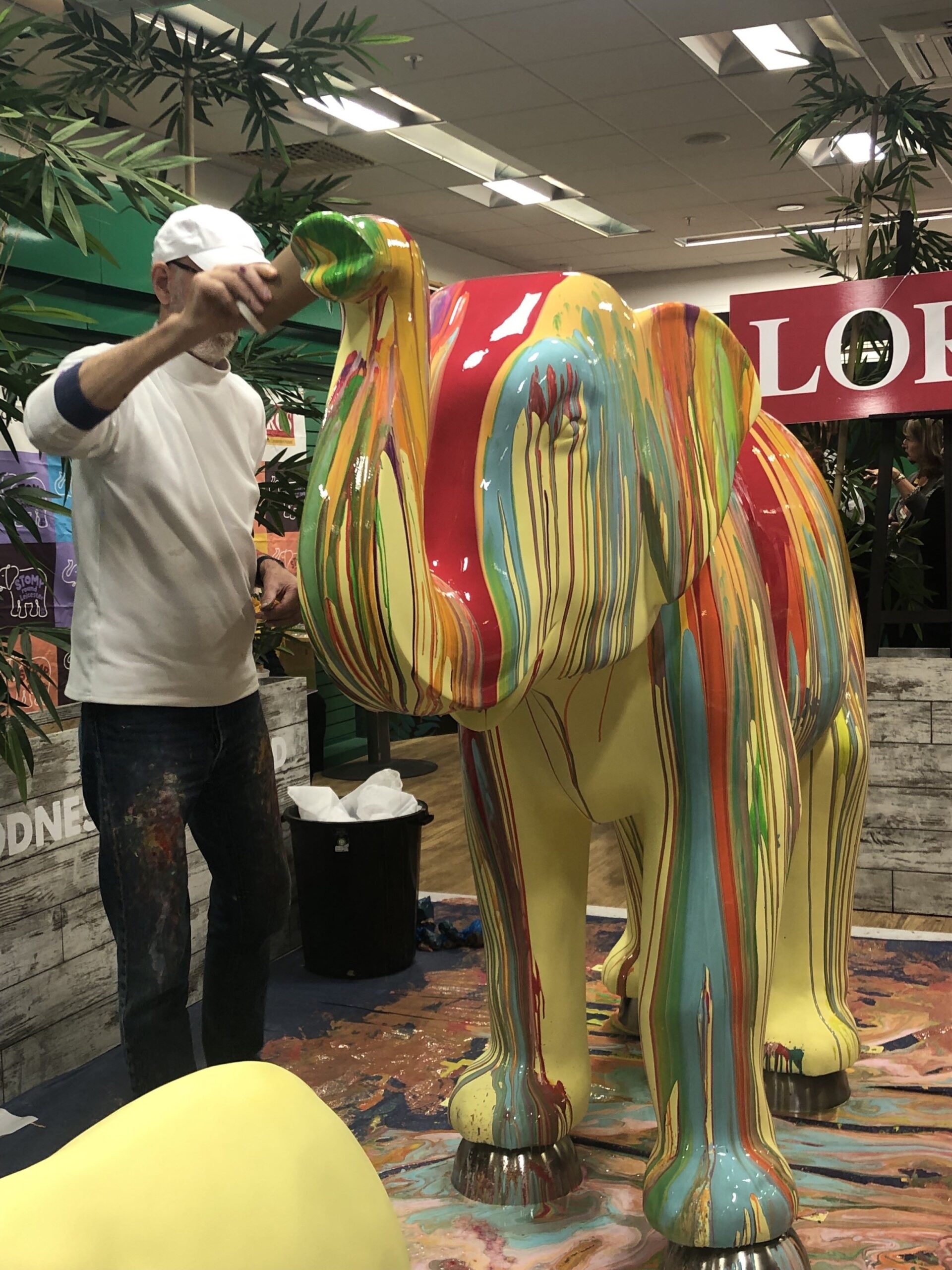 Creative, messy and powerful: Alex Echo creates art to inspire for ...