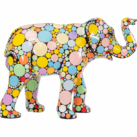 Bubbles the Elephant - Stomp Round Leicester